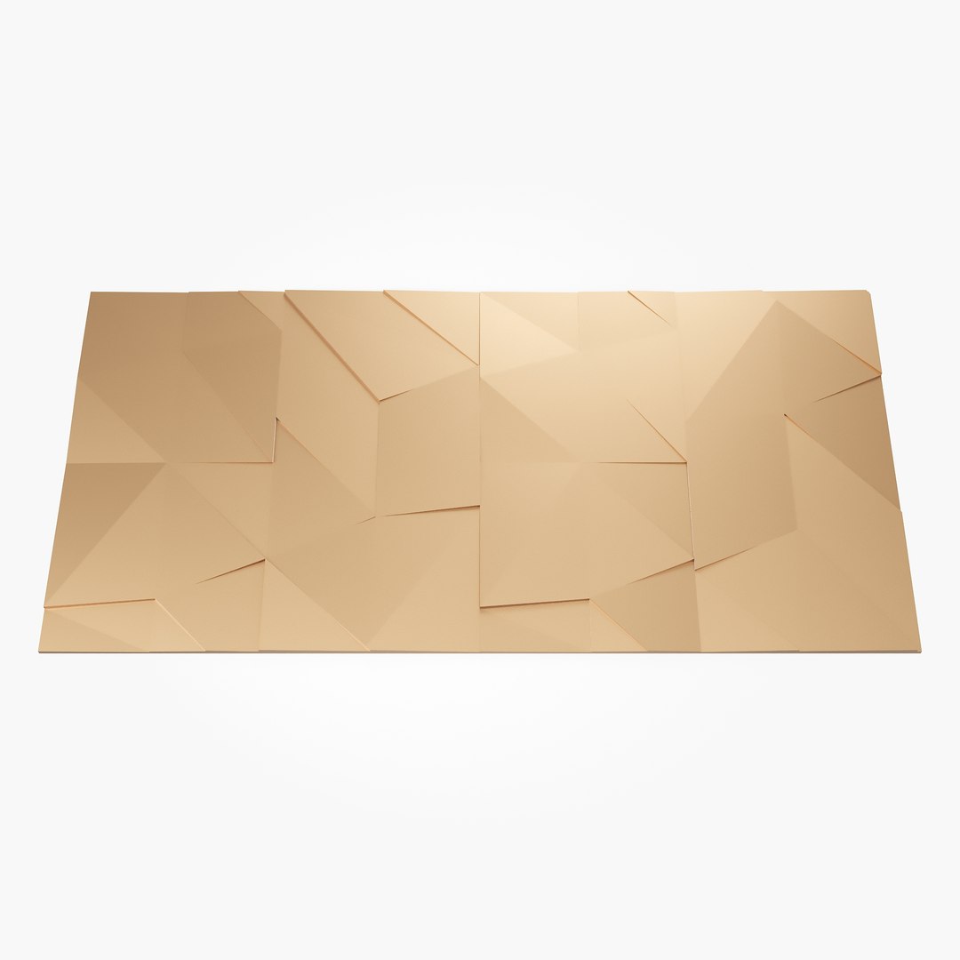 Geometric Wall Panel 3D - TurboSquid 2029469