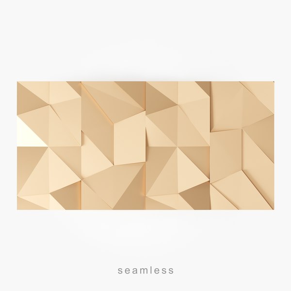 modelo 3d Geometric Wall Panel - TurboSquid 2029469