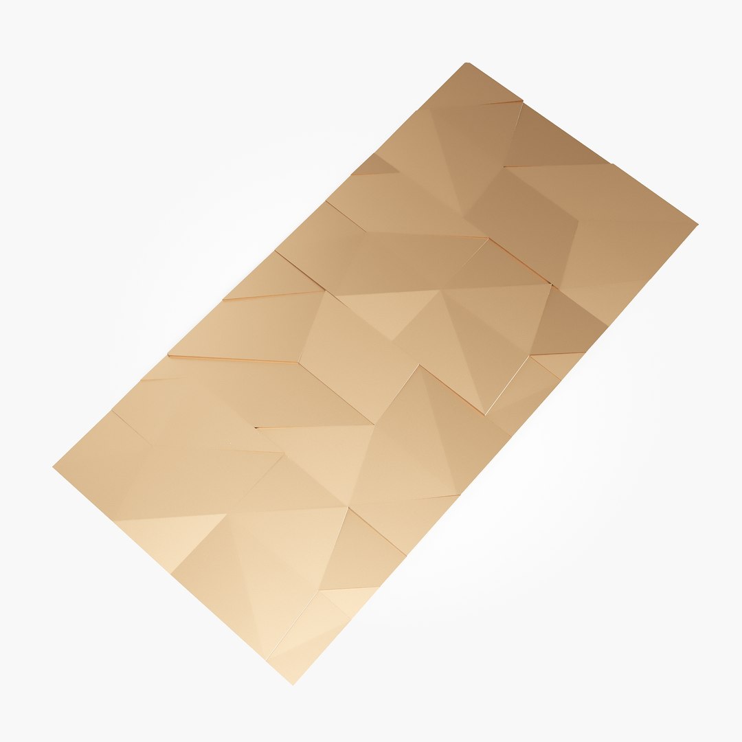 Geometric Wall Panel 3D - TurboSquid 2029469