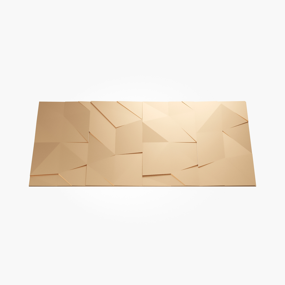 Geometric Wall Panel 3D - TurboSquid 2029469