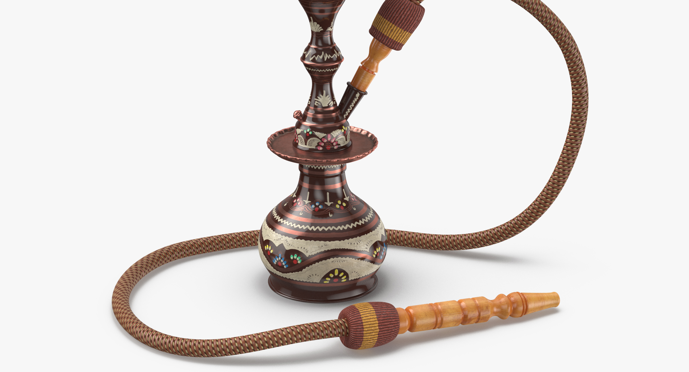 3D hookah pipe 02 - TurboSquid 1158320