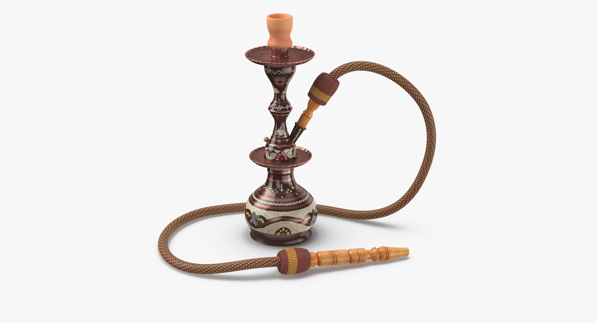 3D Hookah Pipe 02 - TurboSquid 1158320