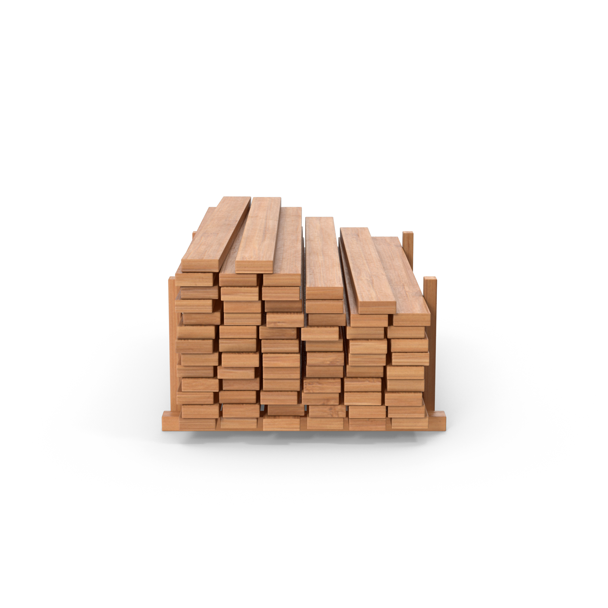 3D Wood Planks Stack - TurboSquid 2018292