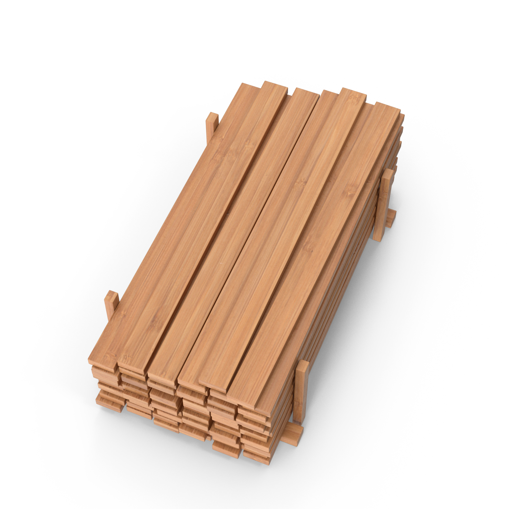 3D Wood Planks Stack - TurboSquid 2018292