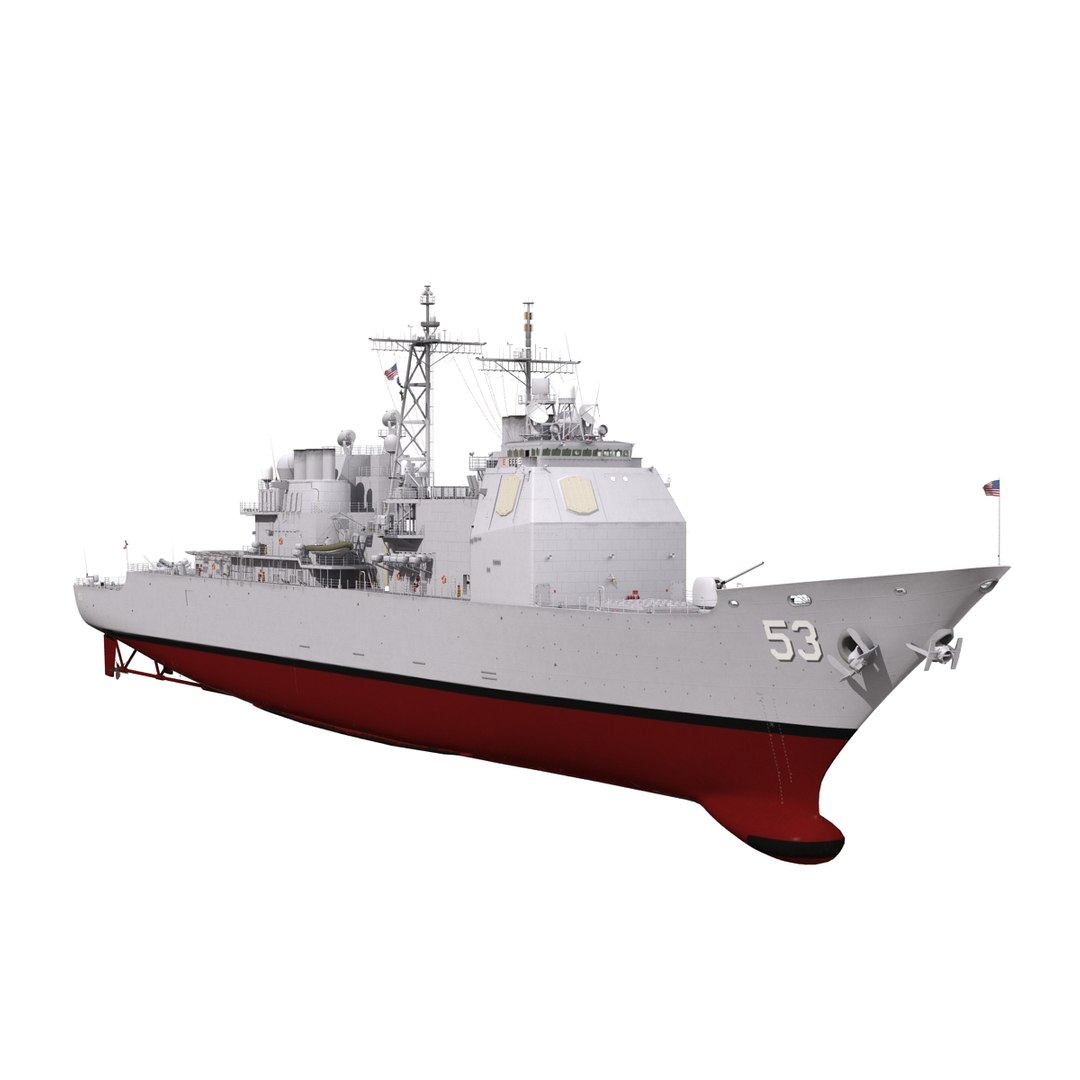 ticonderoga class cruiser mobile 3d 3ds