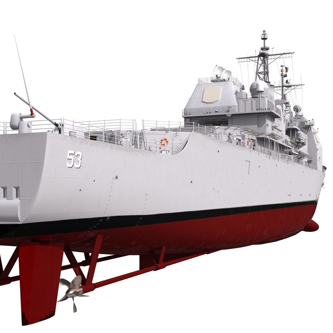 ticonderoga class cruiser mobile 3d 3ds