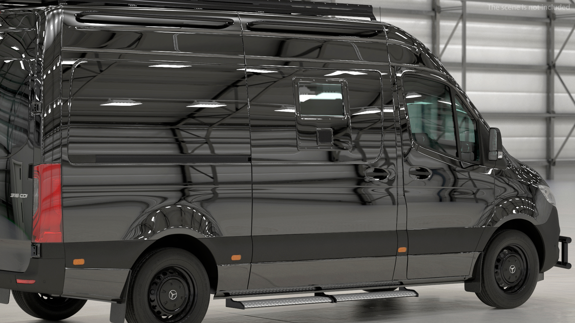 SWAT Van Bulletproof Mercedes 3D model - TurboSquid 1964698