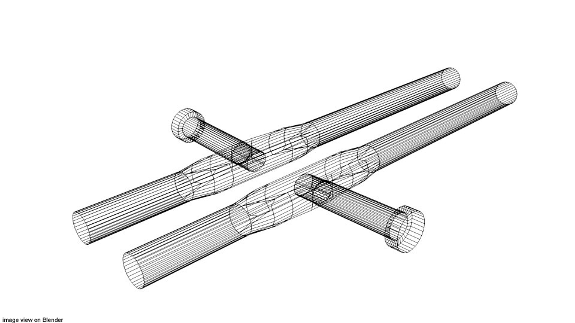 Sticks Wooden 3D Model - TurboSquid 1230872
