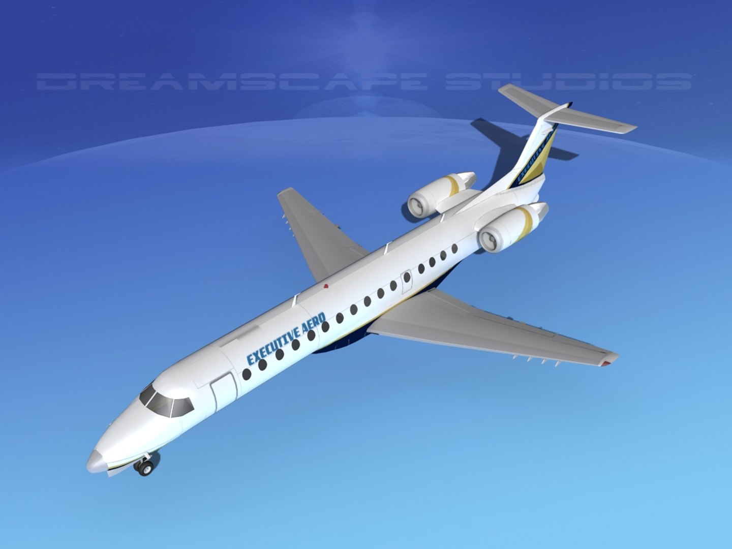 3D embraer erj model - TurboSquid 1320845