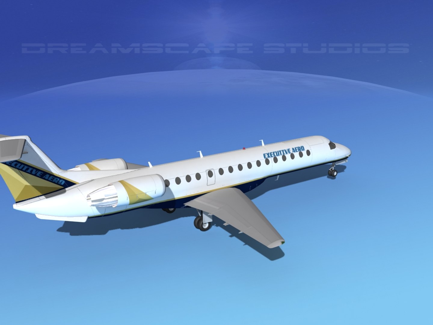 3D embraer erj model - TurboSquid 1320845