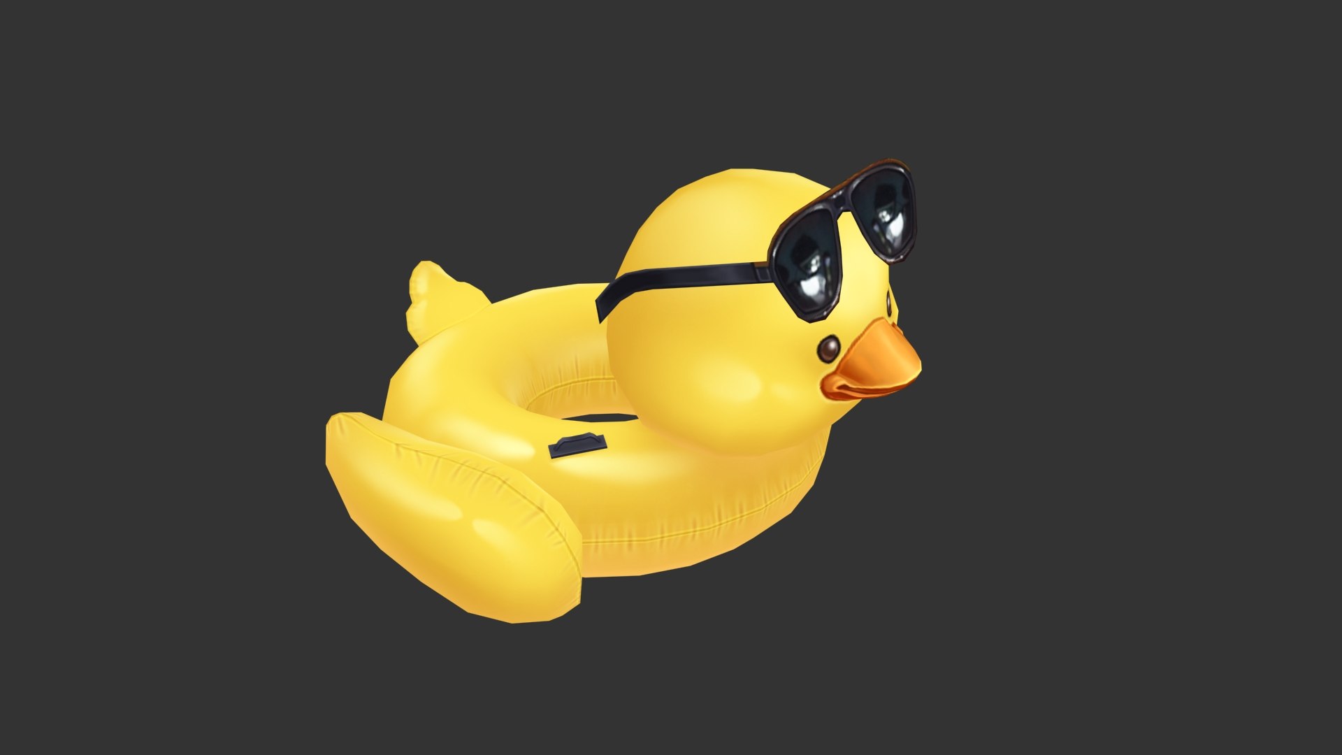 Swimming Circle Duck Rigged Animated Low Poly 3D - TurboSquid 2522926