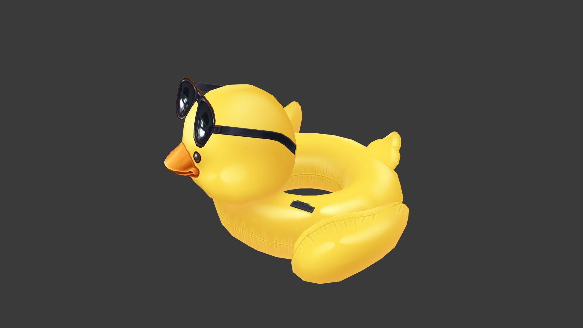 Swimming Circle Duck Rigged Animated Low Poly 3D - TurboSquid 2522926