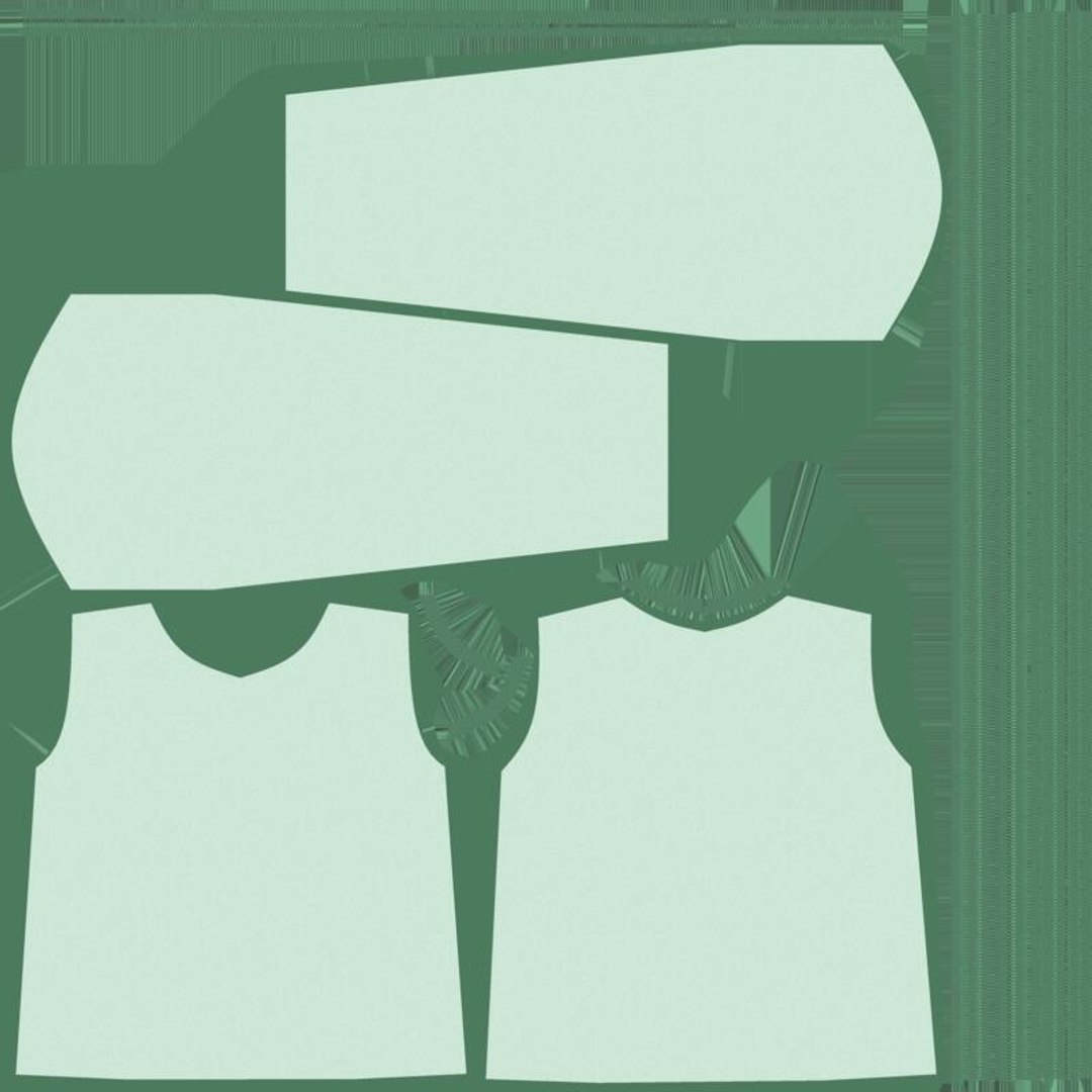 Second Skin Top 3D Model - TurboSquid 2426700