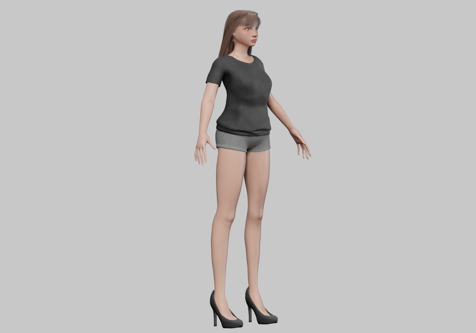 3D Basic Pretty Woman V28822 - TurboSquid 2265169