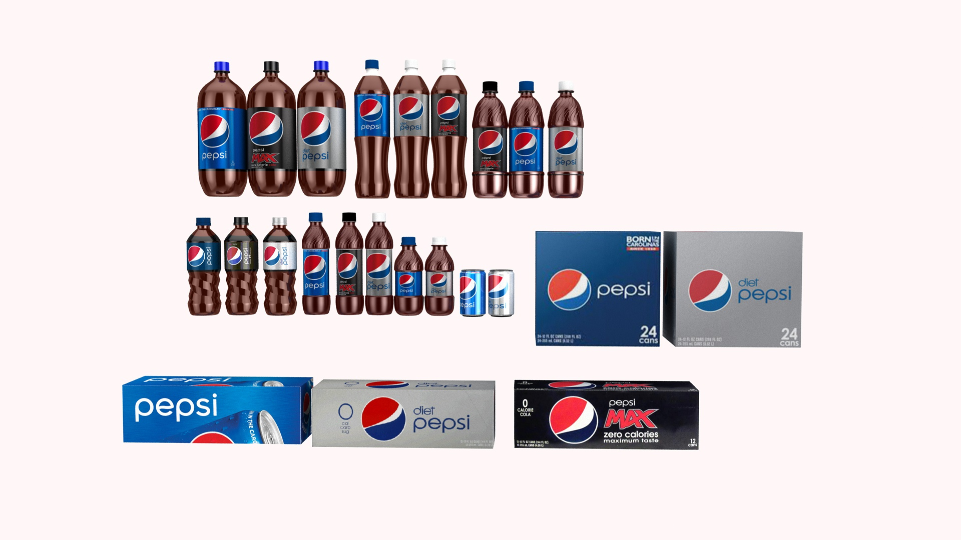 Pepsi Product Model - TurboSquid 2007066