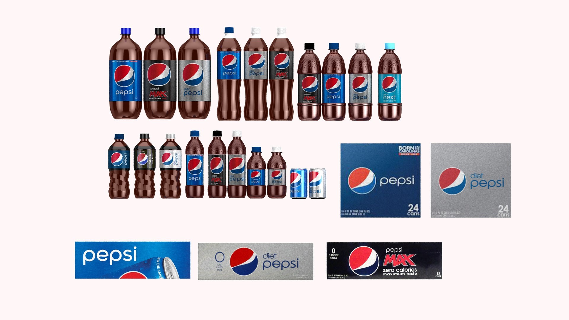 Pepsi Product Model - TurboSquid 2007066