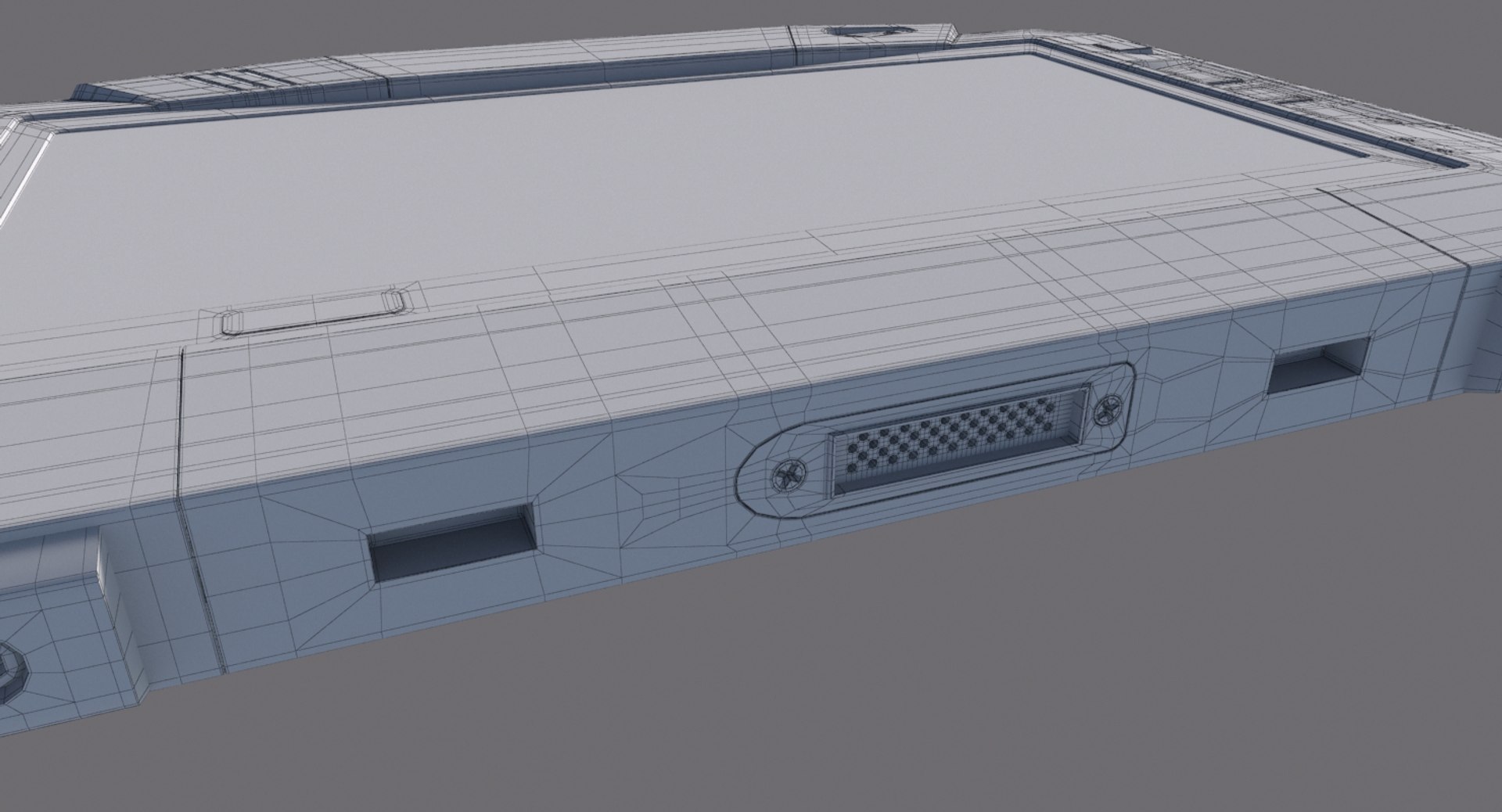 3d Model Military Tablet