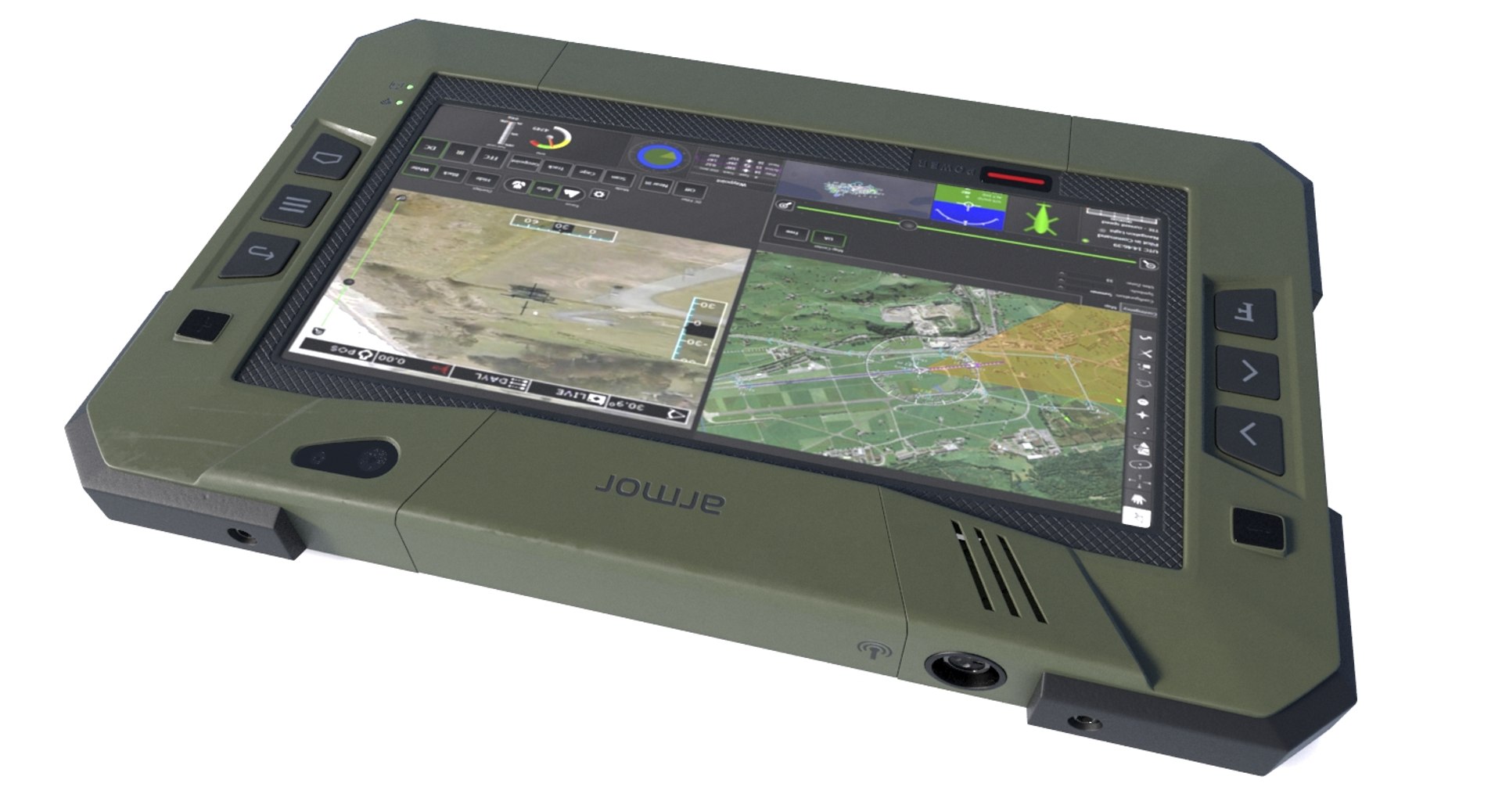 3d Model Military Tablet
