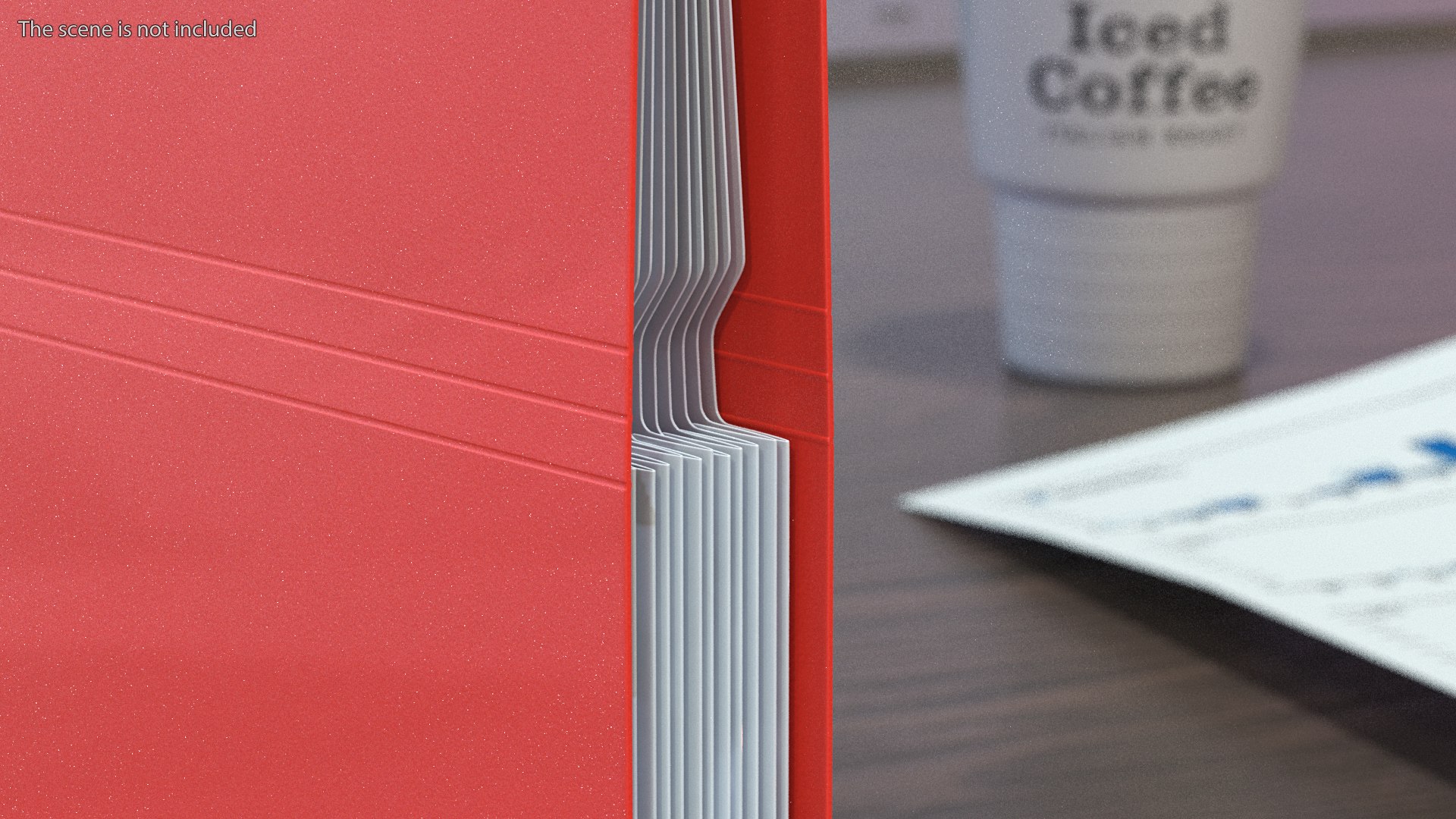 Plastic Pocket File Folder Closed 3D - TurboSquid 1804871