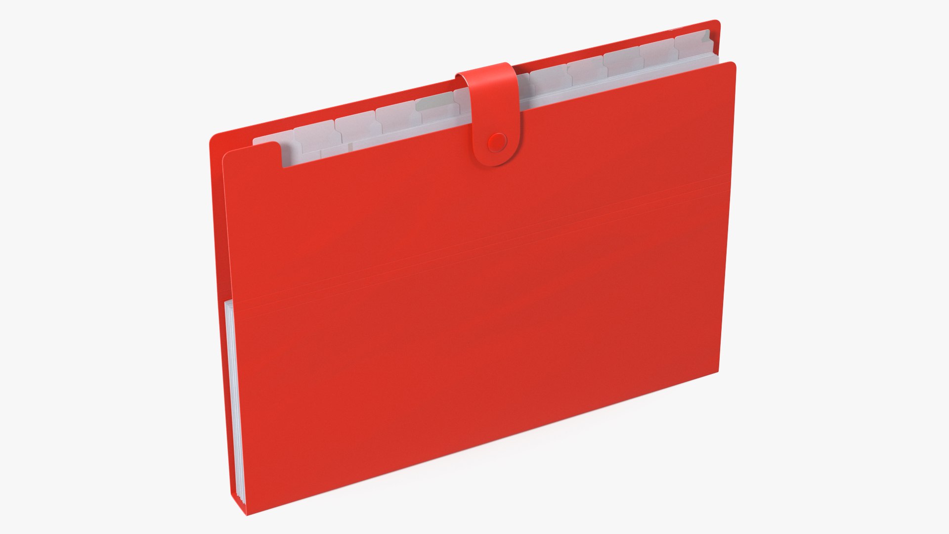 Plastic Pocket File Folder Closed 3D - TurboSquid 1804871