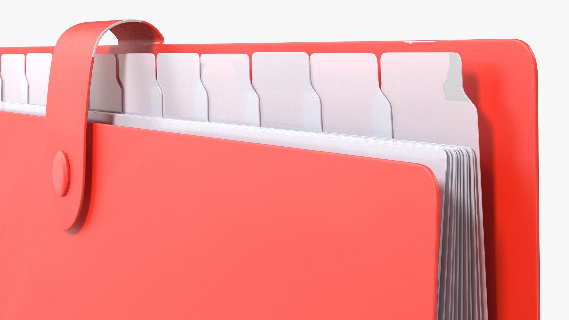 Plastic Pocket File Folder Closed 3D - TurboSquid 1804871