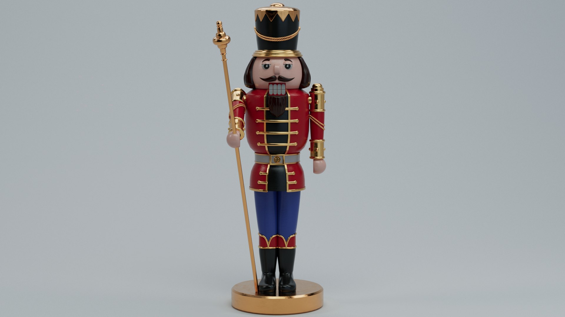 3D NUTCRACKER STICK model - TurboSquid 2001616