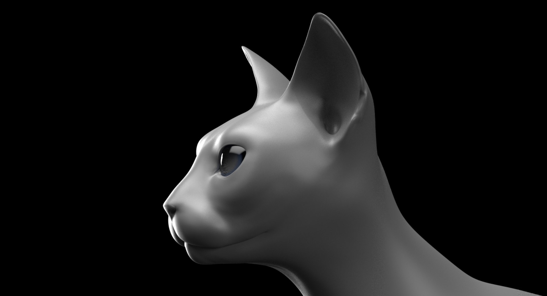 3D Ginger Cat Hair Model - TurboSquid 1315486