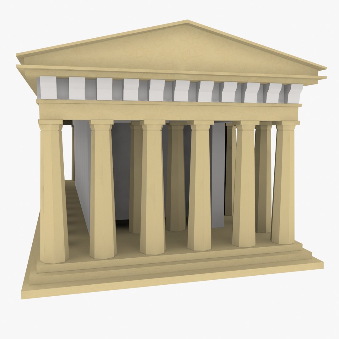 Temple 3D - TurboSquid 581133
