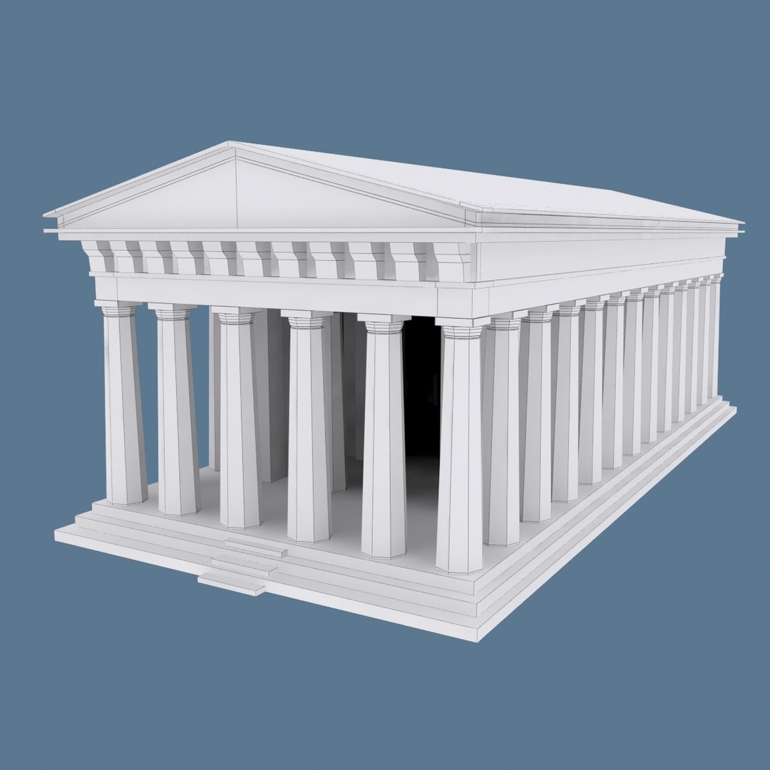 Temple 3D - TurboSquid 581133
