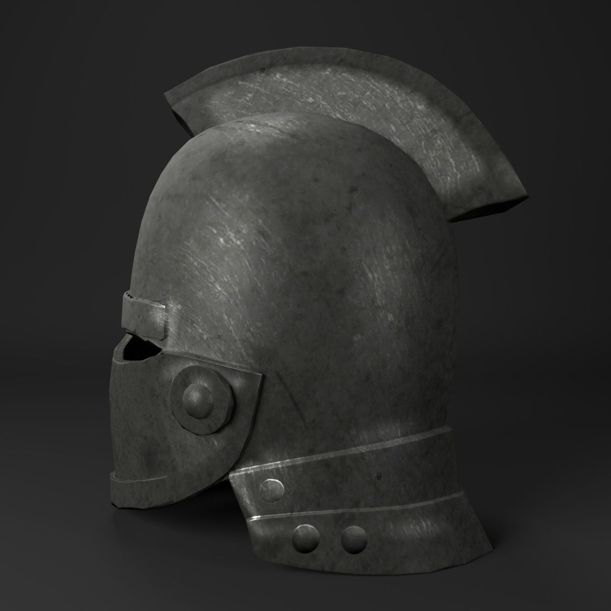 3D model plate helm - TurboSquid 1220142