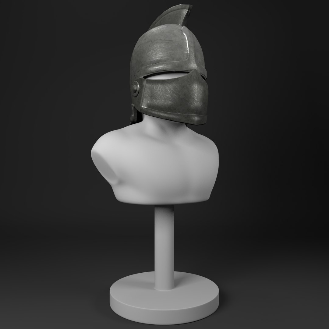 3D model plate helm - TurboSquid 1220142