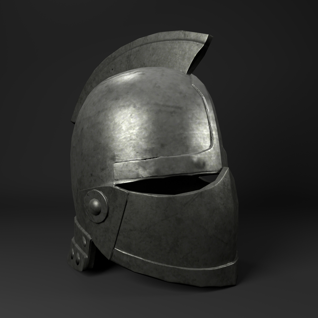 3D model plate helm - TurboSquid 1220142