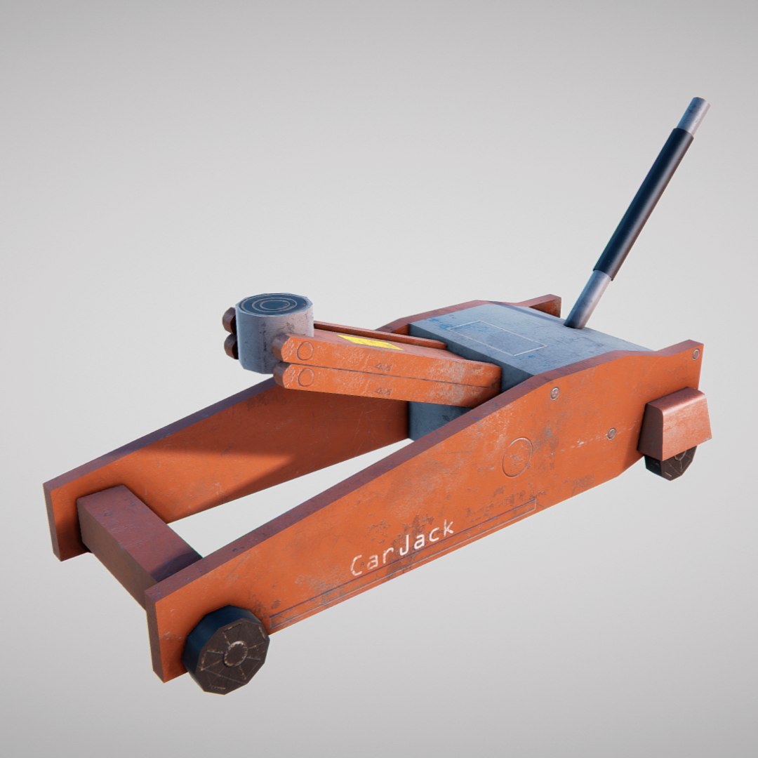 3d car jack model