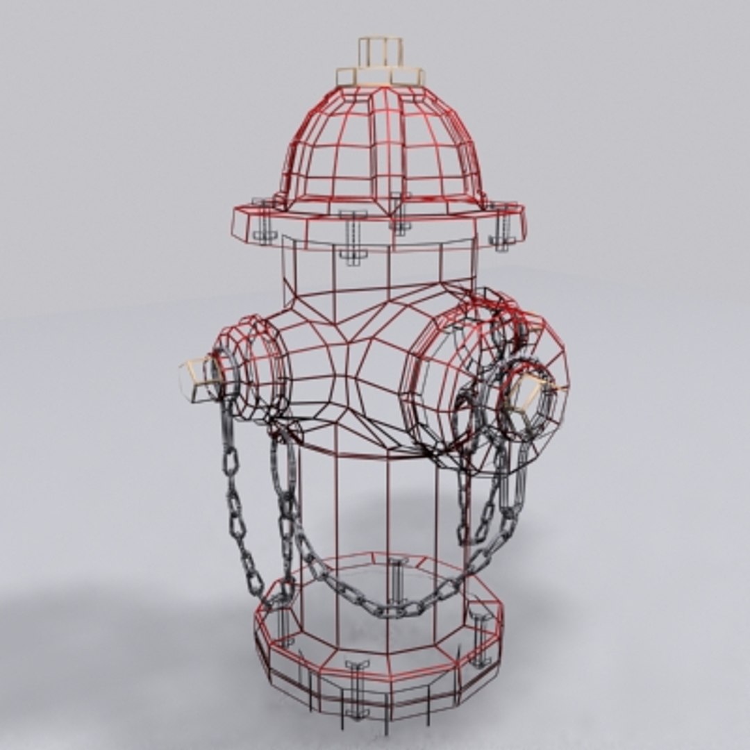 3d Model Hydrant