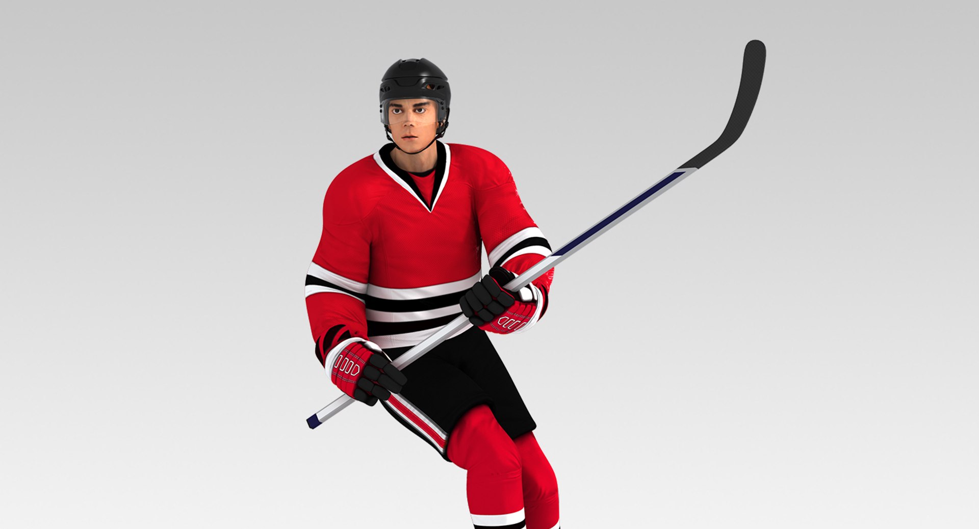 Hockey Model - TurboSquid 1310845