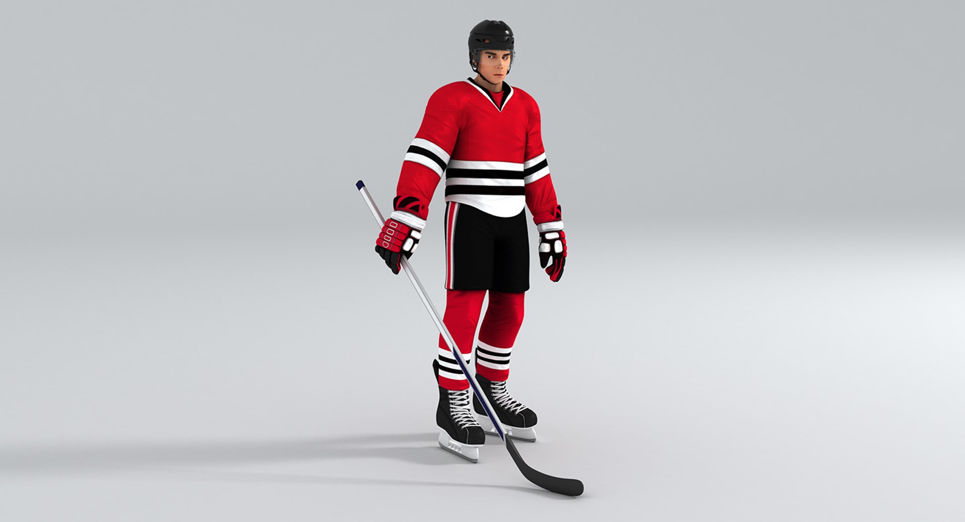 Hockey Model - TurboSquid 1310845