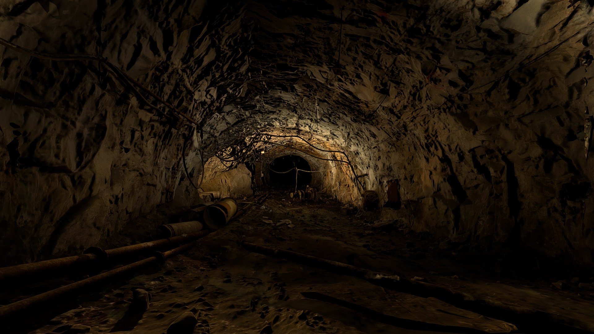 3D Old Underground Mine Excavation - Gloomy - TurboSquid 2170431