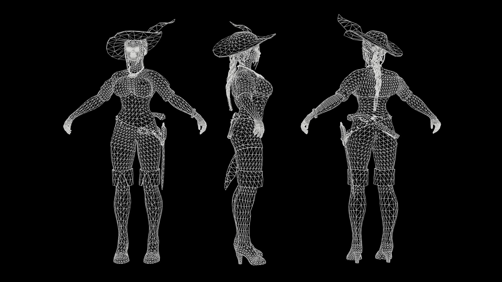 3D Pirate Rigged Character Model - TurboSquid 1604743