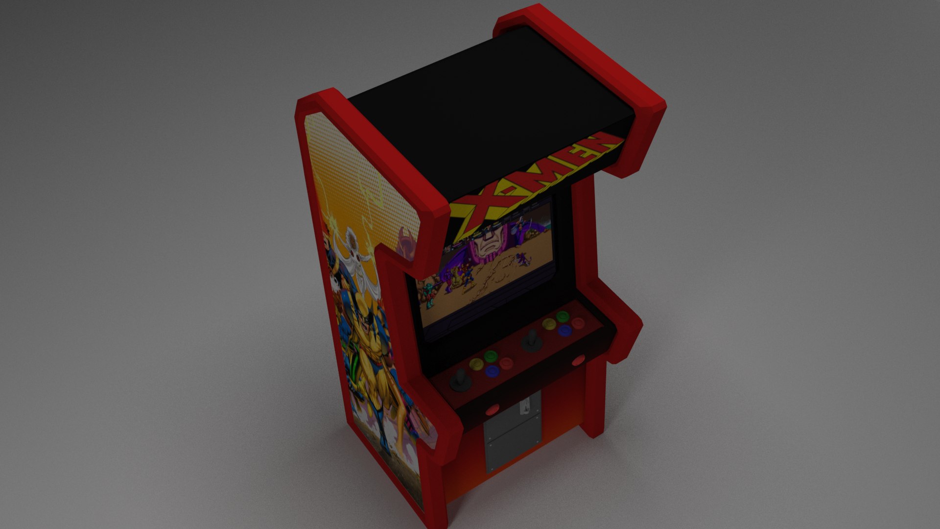 3D Retro Game Console - TurboSquid 1862613