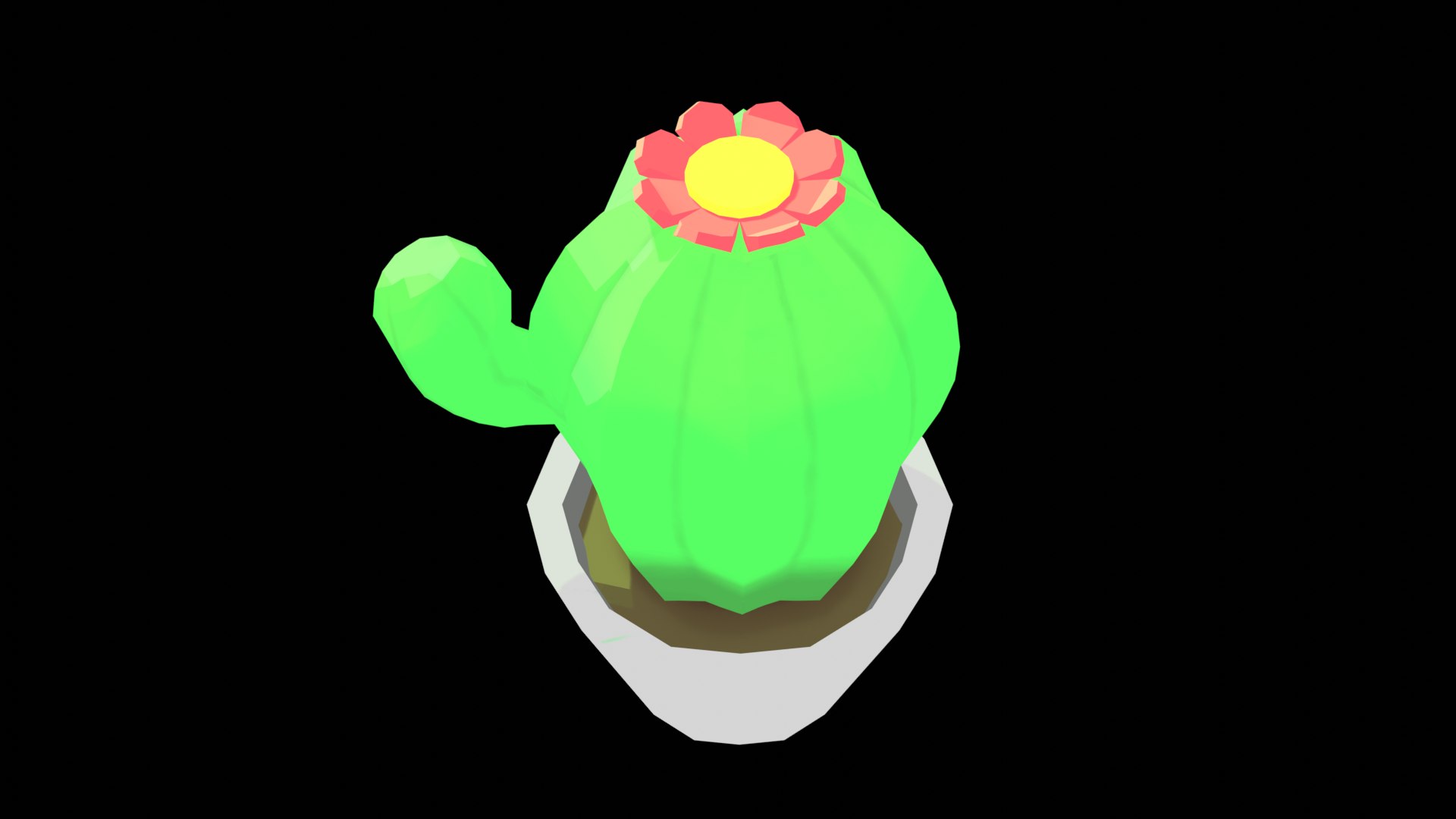 Normal Cactus 3D - TurboSquid 2241422