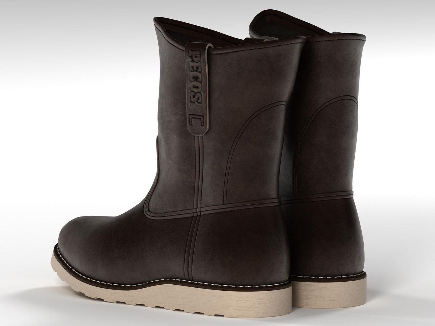 Pecos Boots Model - TurboSquid 1226258