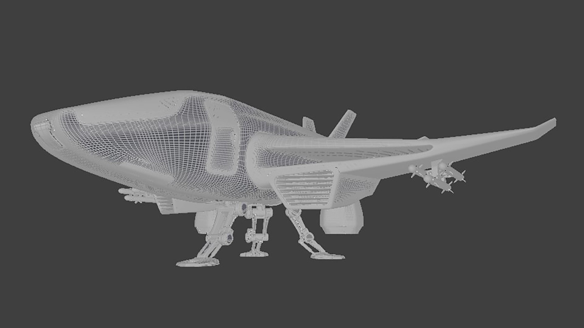 3D Concept Fighter Aircraft Model - TurboSquid 2288190