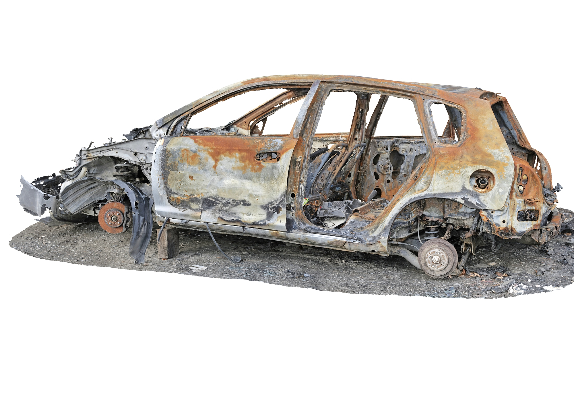 Car Wreck Pack 3D - TurboSquid 1861832