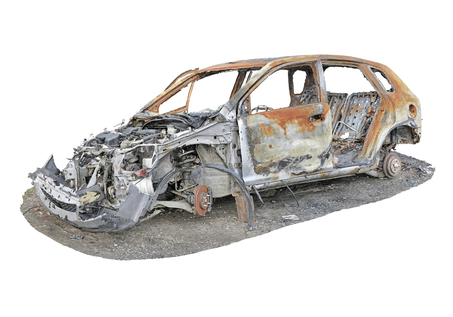 Car Wreck Pack 3D - TurboSquid 1861832