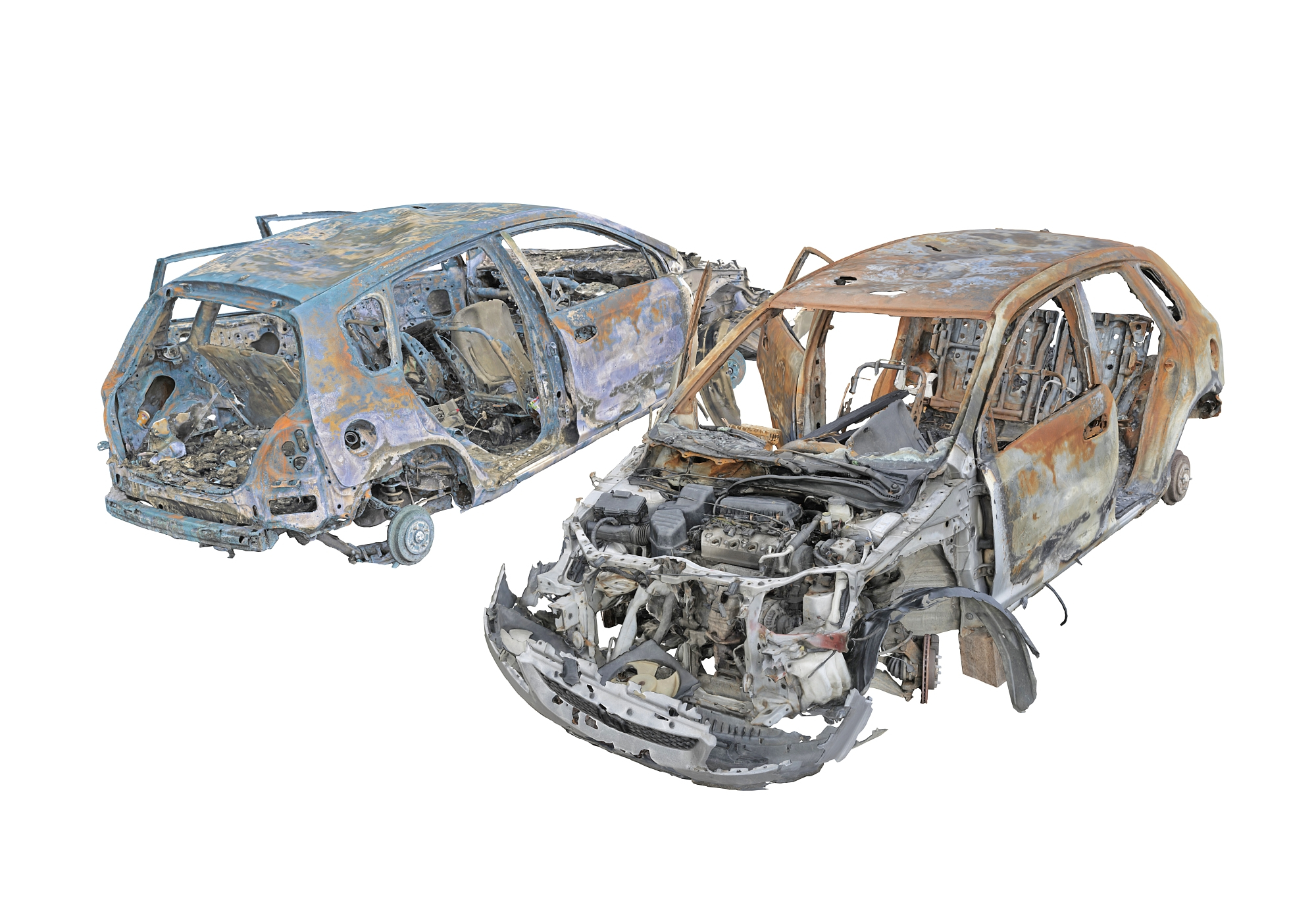 Car Wreck Pack 3D - TurboSquid 1861832