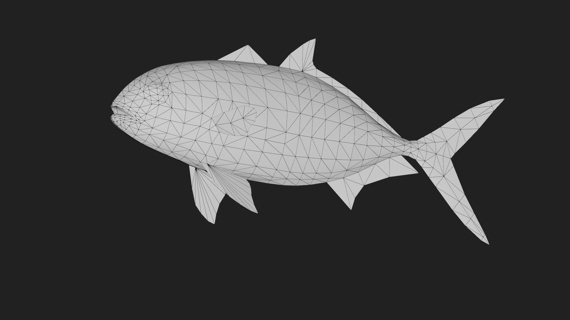 Trevally 3D Model - TurboSquid 2122096