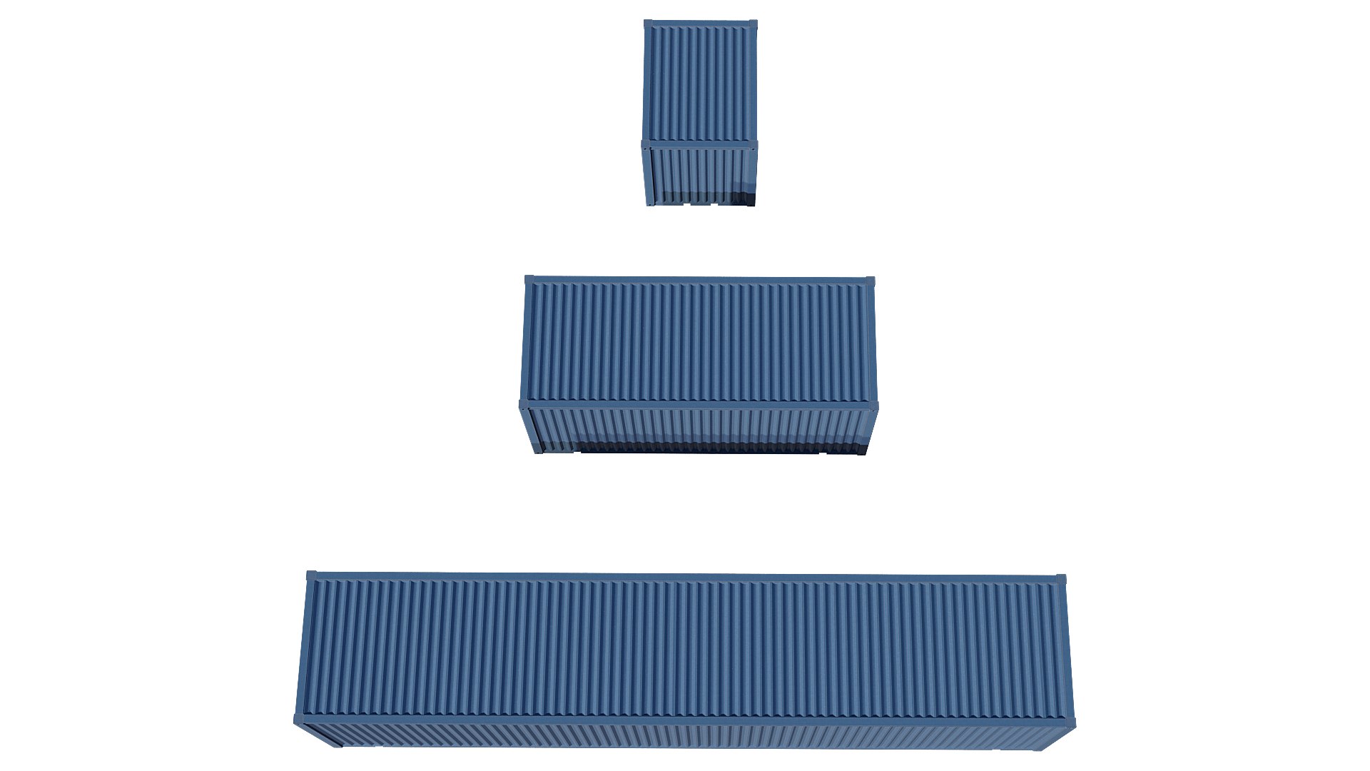 Shipping Containers 3D - TurboSquid 1602459