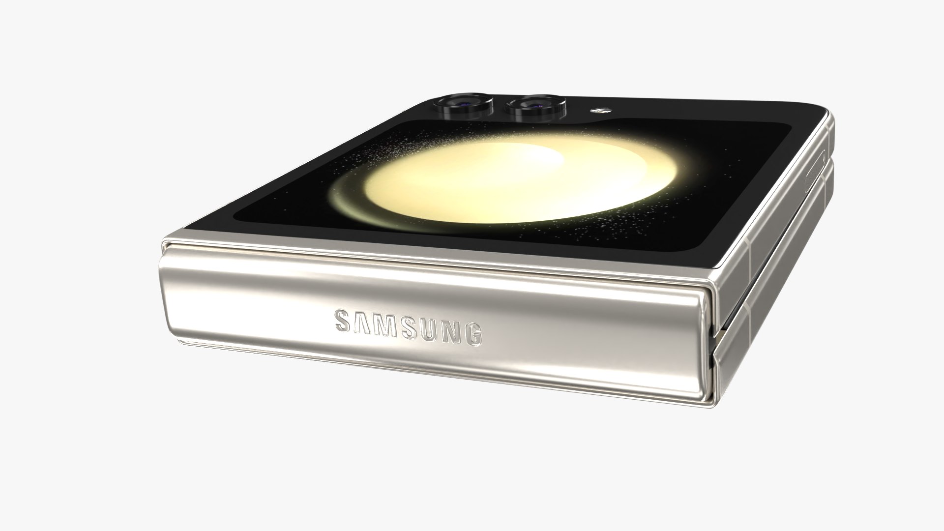 3D Samsung Galaxy Z Flip 5 Cream - TurboSquid 2105714