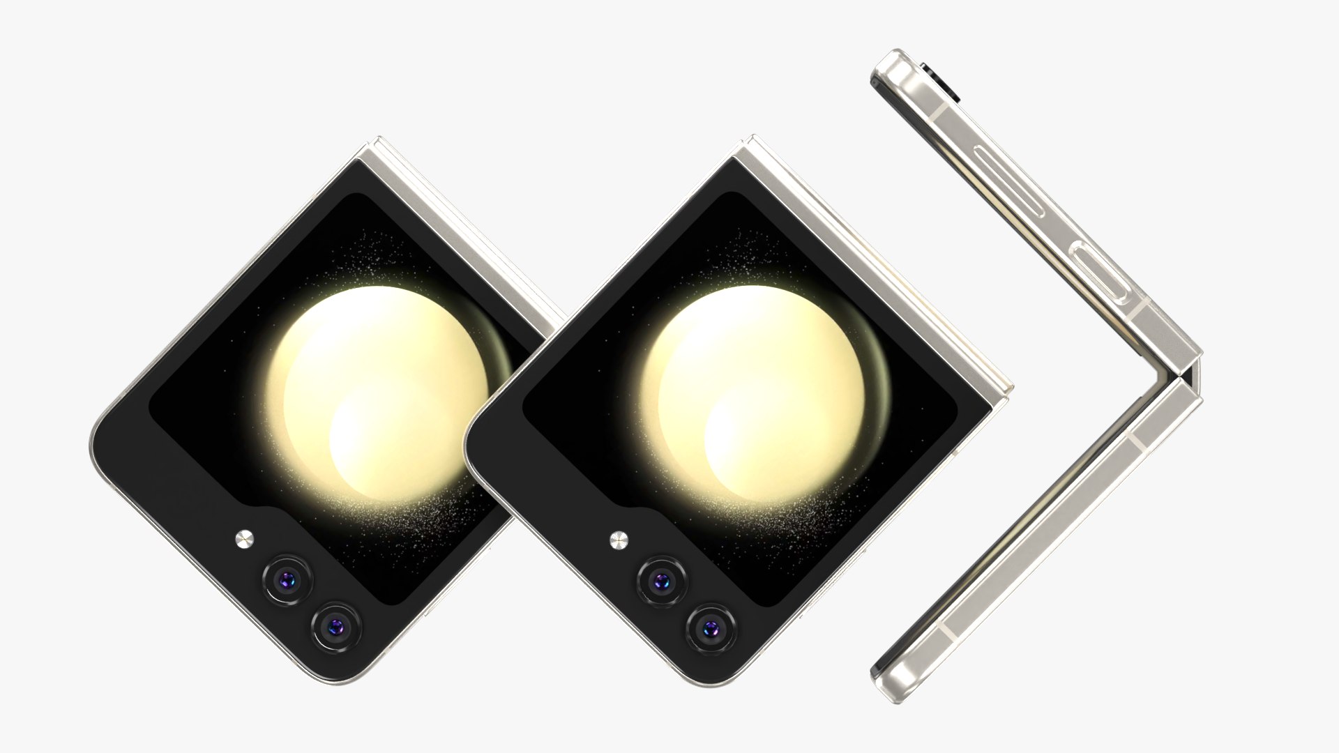 3D Samsung Galaxy Z Flip 5 Cream - TurboSquid 2105714