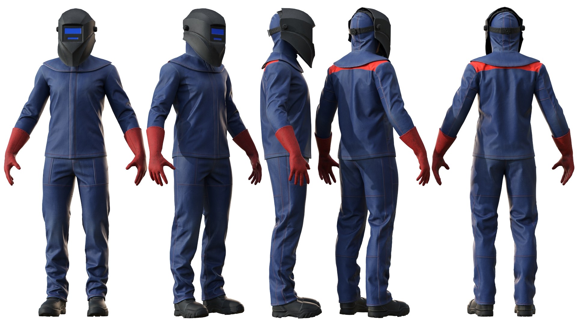 Welder 3D Model - TurboSquid 2157729